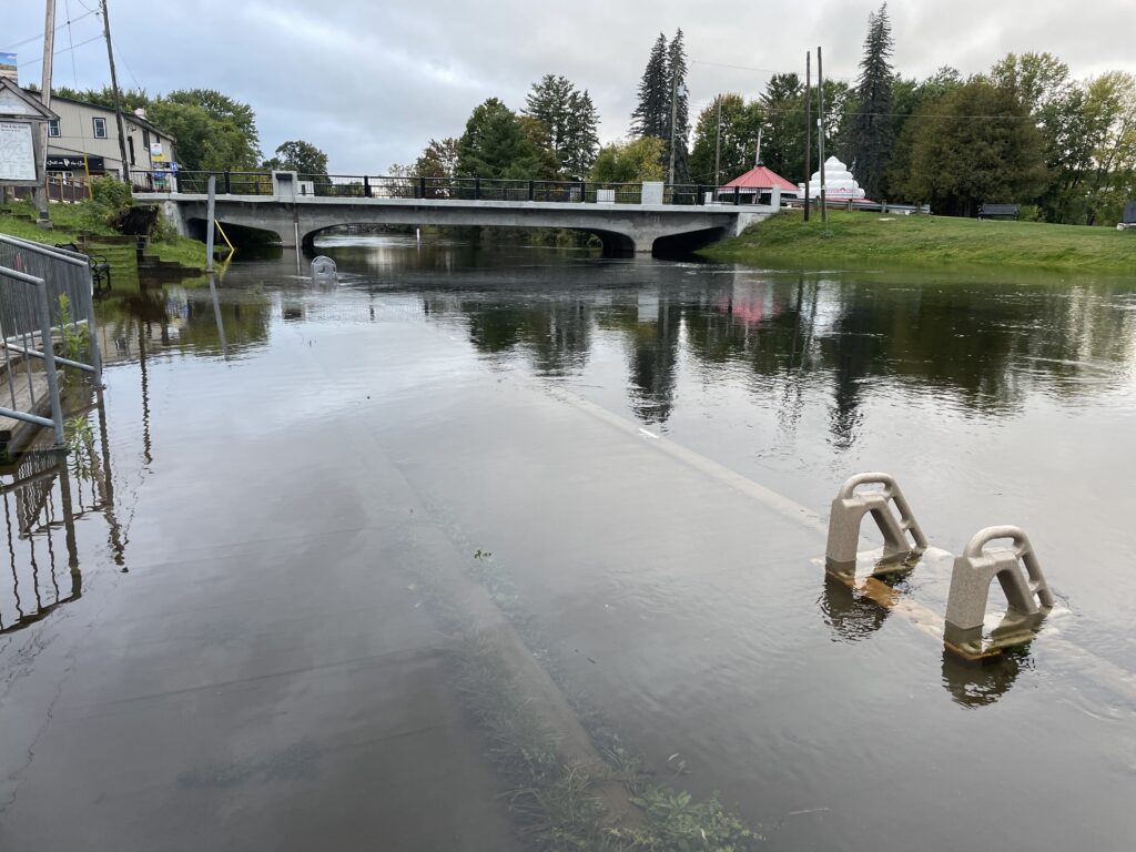 Rainfall forces road closure, flooding in Minden Hills | The Highlander