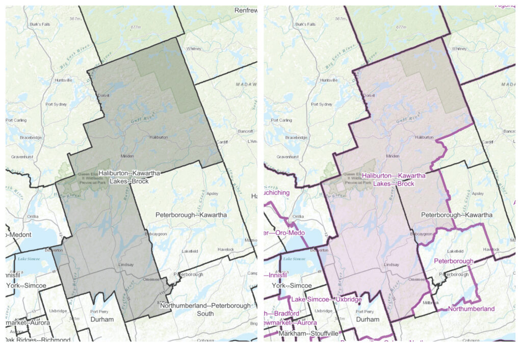 Draft federal map splits Highlands East | The Highlander
